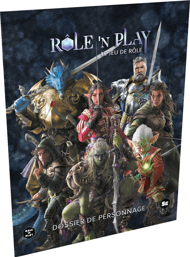 Rôle'n Play : Dossier de personnage – 123JEUX