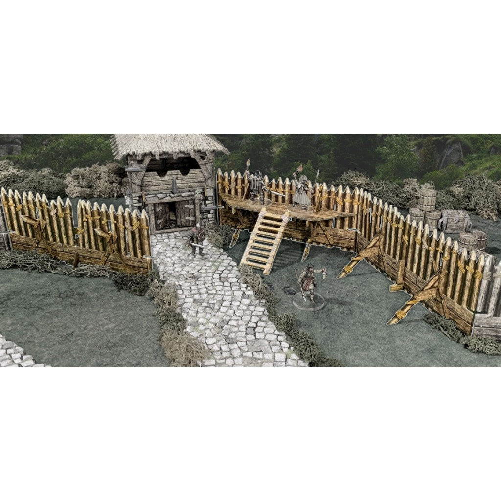 Battle Systems - Palisade Walls (Inclus dans le Fantasy Battlefield ...