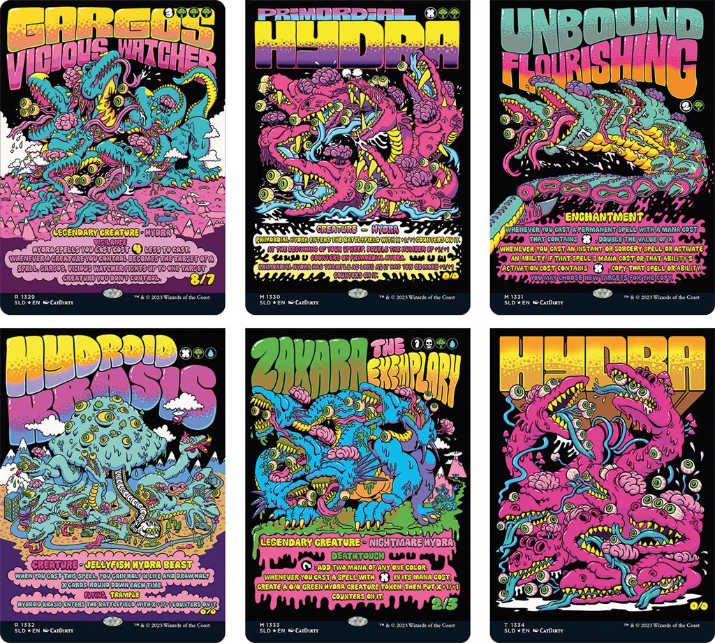 Magic The Gathering : WPN Secret Lair Calling All Hydra Heads en Angla ...