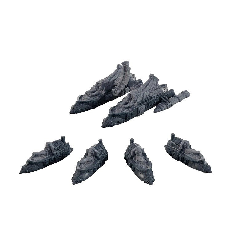 Dystopian Wars-RETAJ BATTLEFLEET SET – 123JEUX